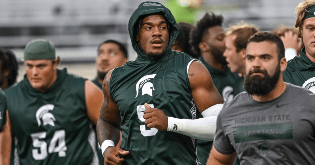 Michigan State’s LB Jordan Hall on Patience, Growth, and the Road Ahead ...