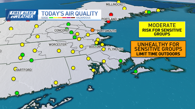 Wildfire smoke from Canada impacting air quality; tracking return of rain Sunday