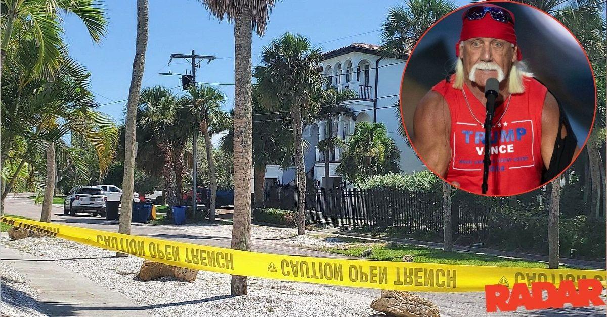 Hulk Hogan Eerie Crime Scene Snaps Revealed