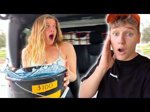 If You Get Wet, You Lose Challenge ft. Corey and Hannah