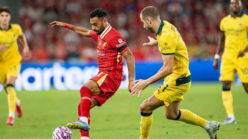 Liverpool suffer 4-2 defeat against AC Milan in Hong Kong