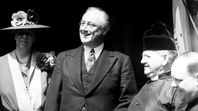 A visit to where President Franklin D. Roosevelt made the historic ...