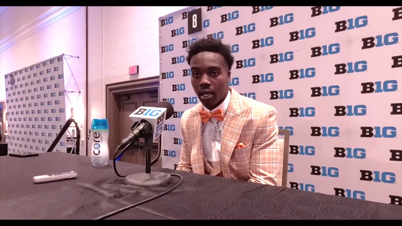 Michigan State WR Nick Marsh on QB AIdan Chiles