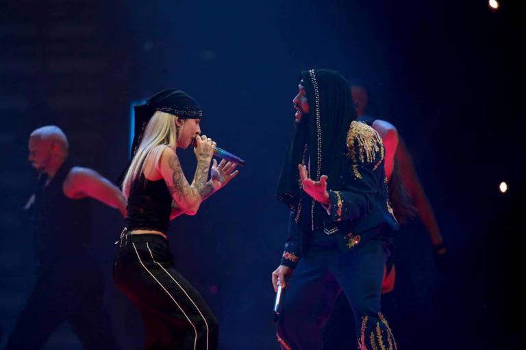 Watch Bad Bunny Bring Out Young Miko and Gilberto Santa Rosa During ...