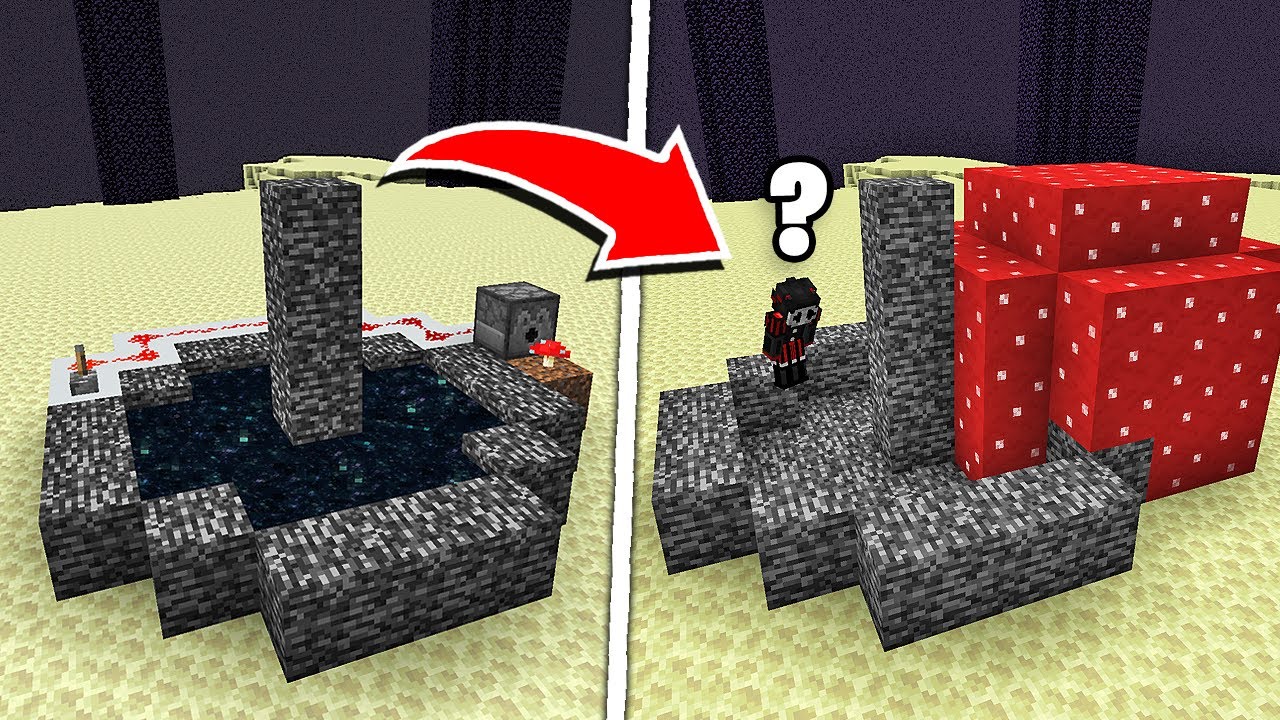 Trapped my enemies in the End in hardcore Minecraft