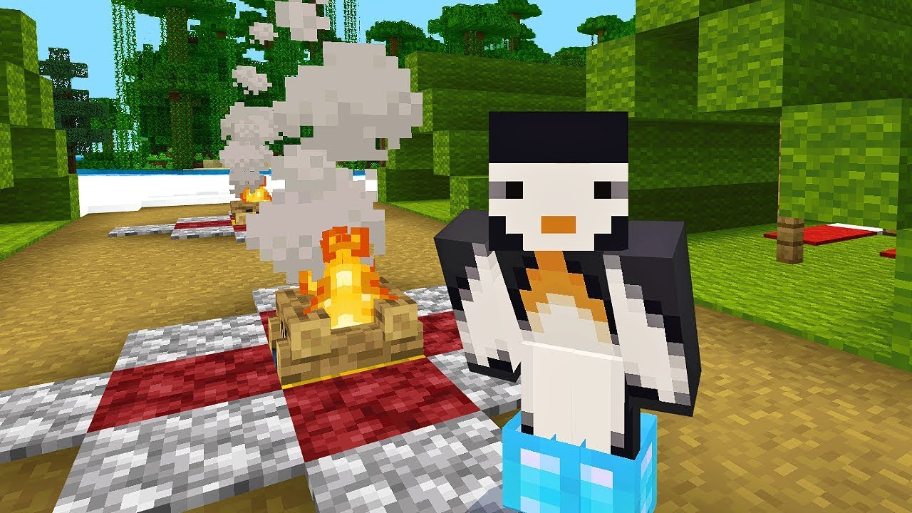 Minecraft Xbox campfire adventures in survival mode