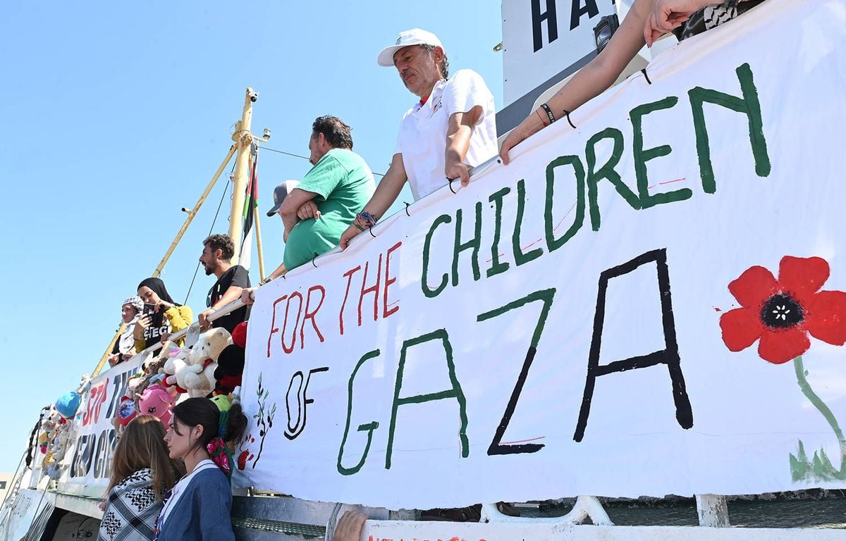 Gaza : Le deuxième bateau « Flottille pour la liberté » chargé d’aide ...