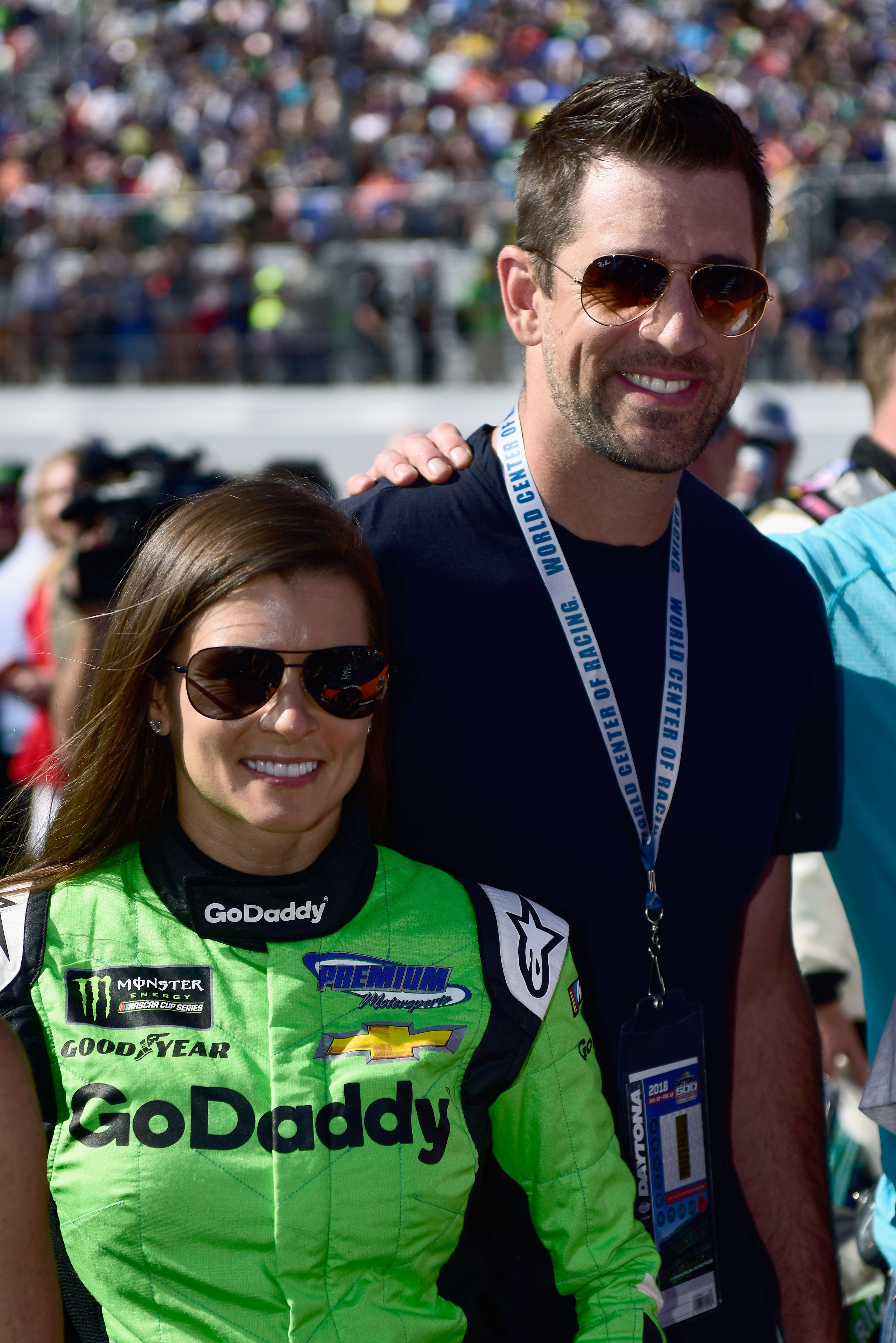 Aaron Rodgers gushes over his ‘incredible’ new wife after secret wedding