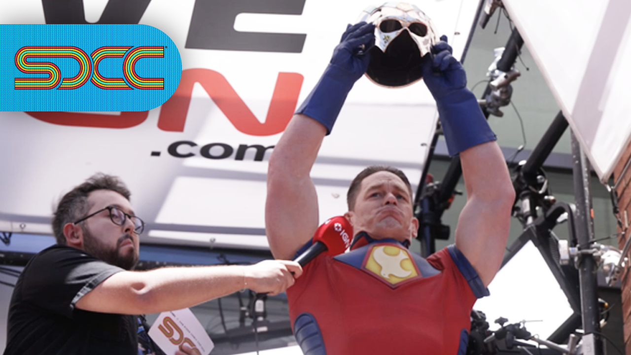 John Cena and James Gunn Surprise Peacemaker Fans From Our Comic-Con ...