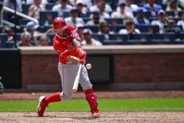 Angels' Chris Taylor breaks hand again; Jorge Soler to IL, too