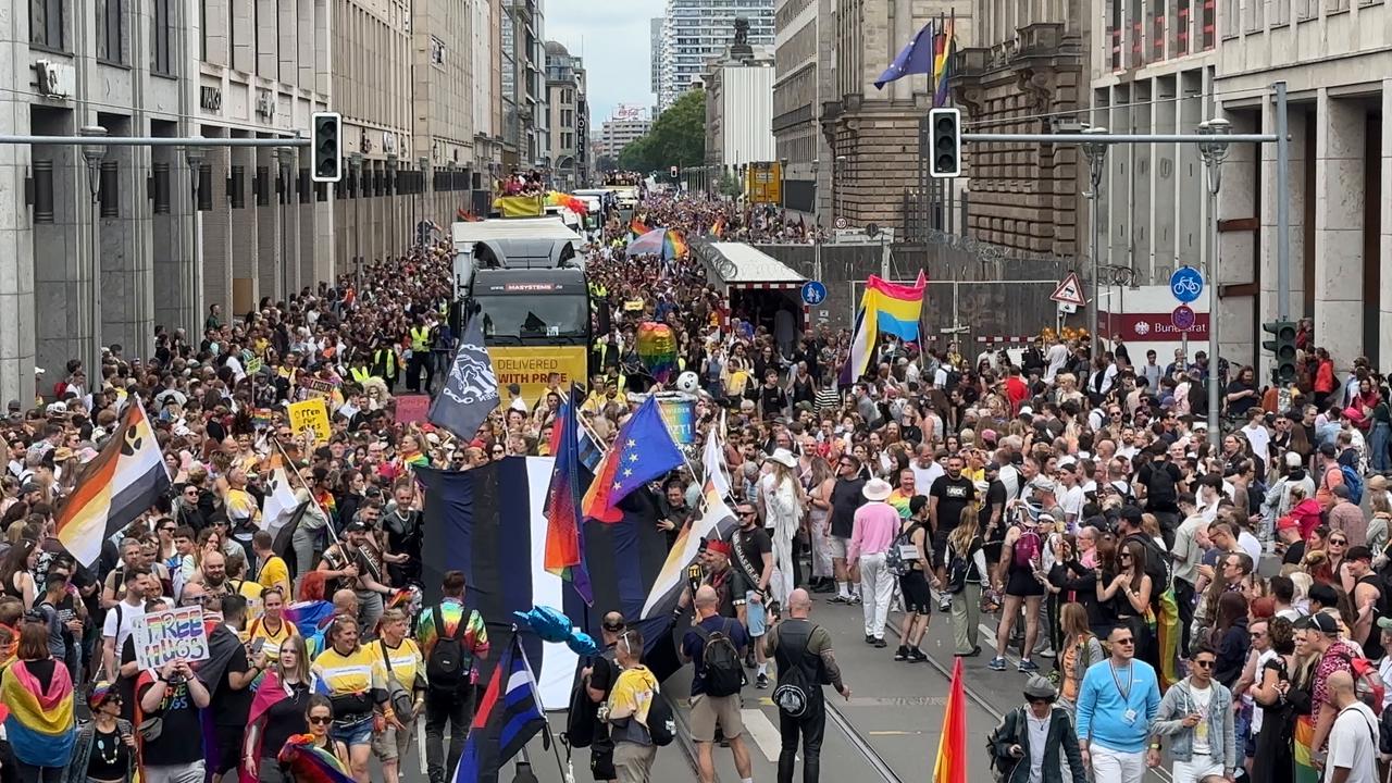 Germany: Hundreds of Thousands March in Berlin Pride Parade - 62972918