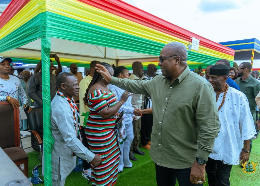 Mahama ends nationwide Thank You Tour at Dambai in Oti Region