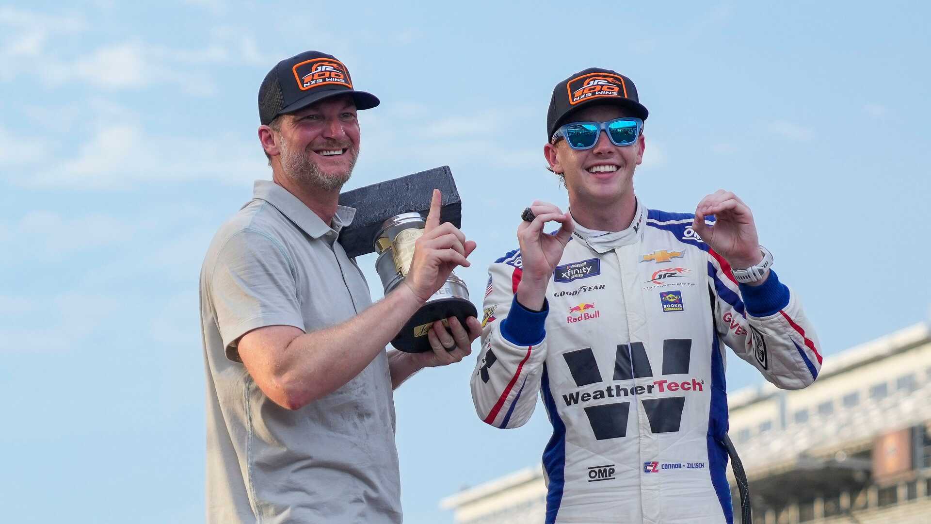 Connor Zilisch gives JR Motorsports its 100th Xfinity win with Indy triumph