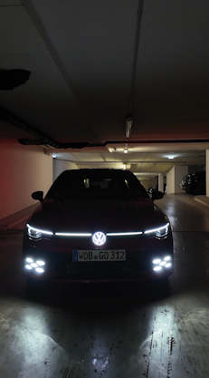 Golf GTI Light Design in the Dark
