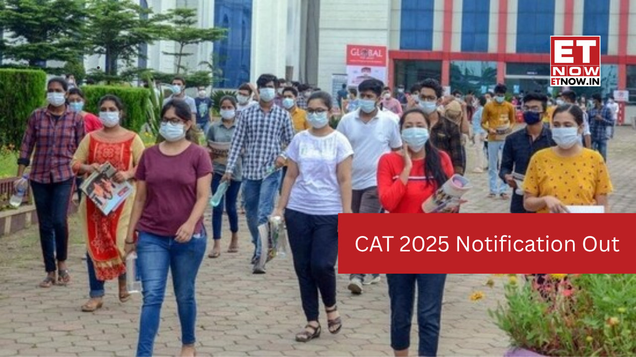 IIM CAT 2025 Notification OUT at iimcat.ac.in: CAT registration, exam ...