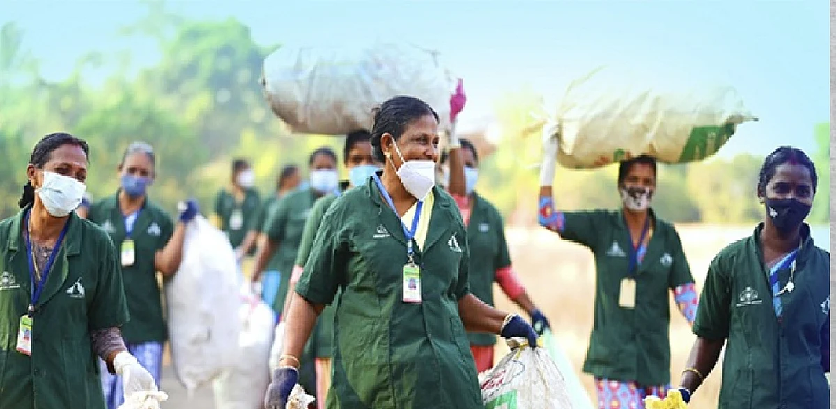 Women in Kerala village turn trash into triumph in grassroots green drive