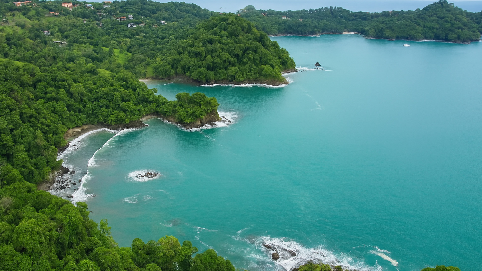 Costa Rica Ocean and Beach Scenes in 4K