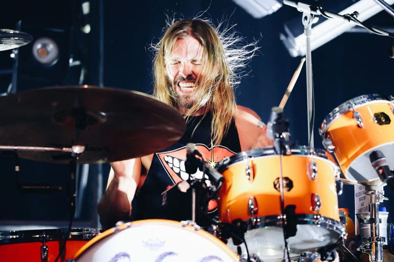 Foo Fighters' Taylor Hawkins death hit Bee Gees icon Barry Gibb and son ...