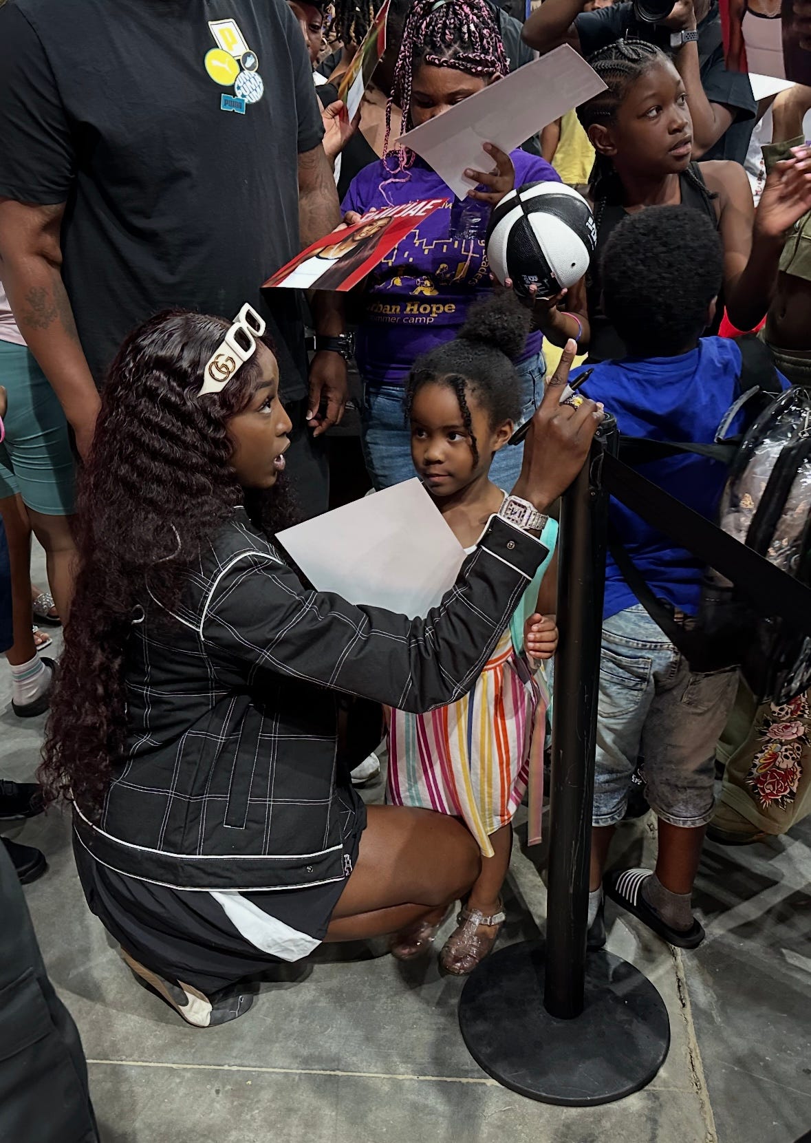 How LSU basketball star Flau'jae Johnson gave back to hometown of ...