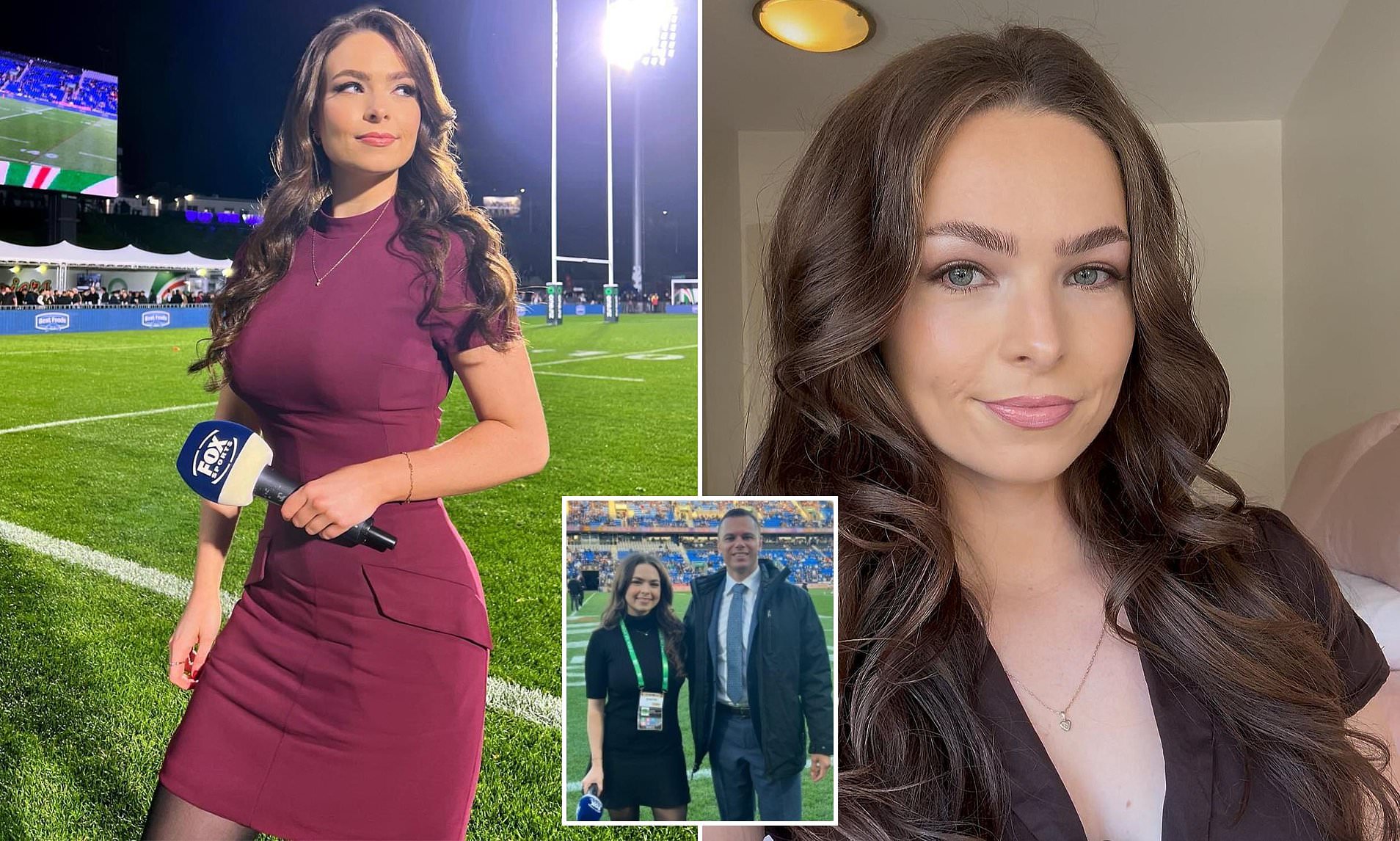 Footy presenter accuses TV star of lying to her before scandalous late ...