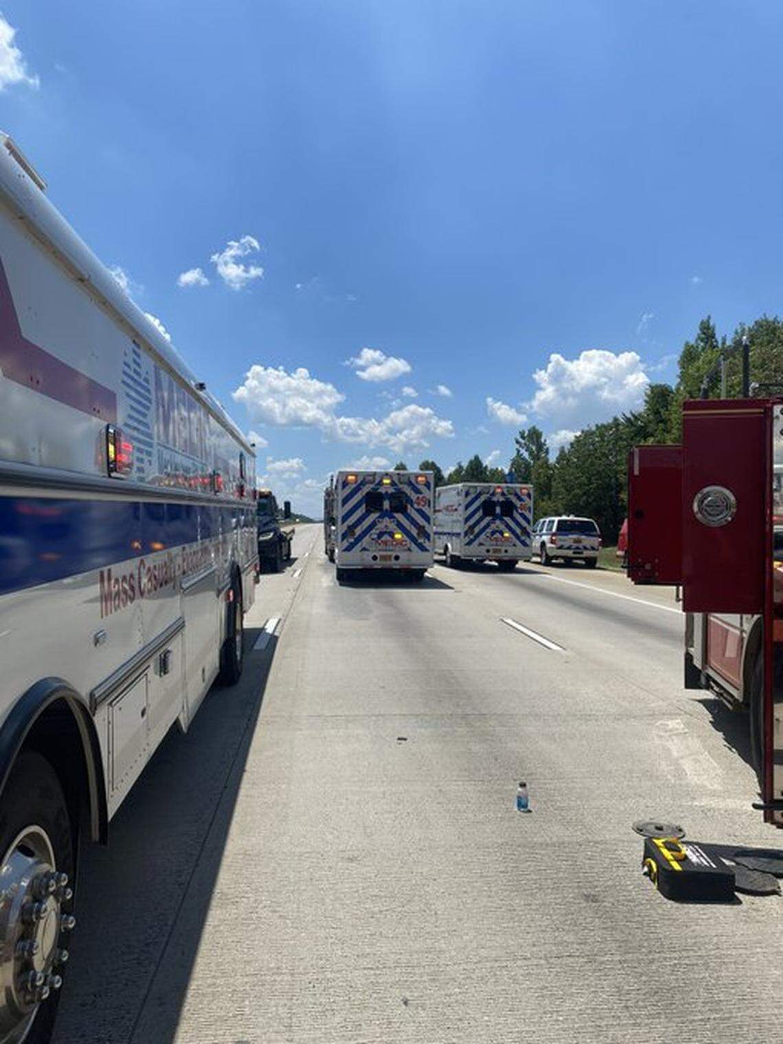NTSB arrives in Charlotte to investigate I-485 crash that killed six