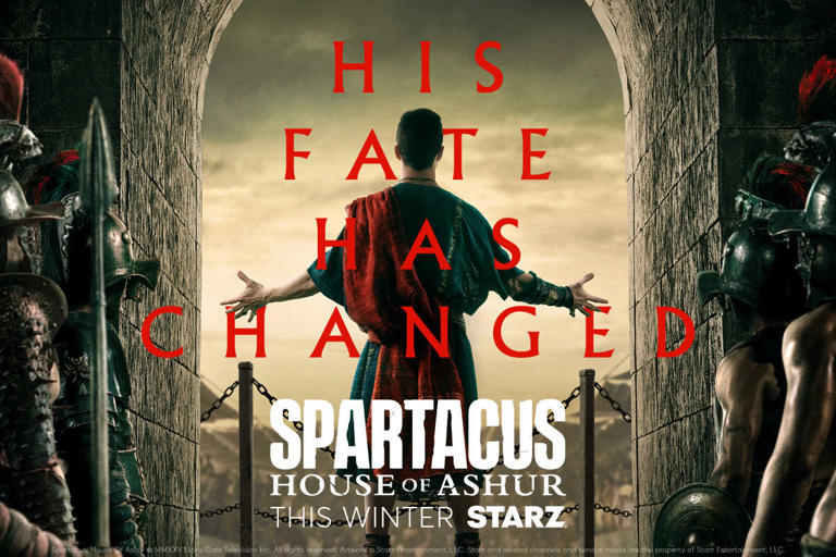Spartacus: House of Ashur Debuts Bloody Teaser at SDCC