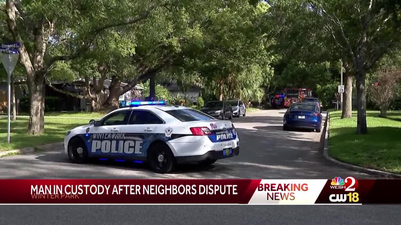 Winter Park man arrested after allegedly threatening neighbor with ax ...