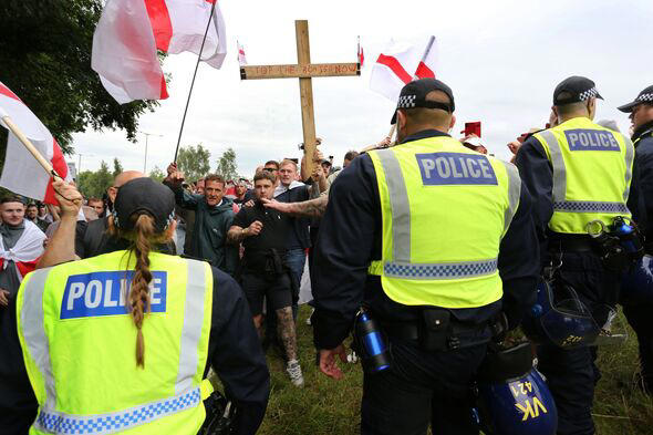 Migrant hotel protests erupt across Britain as public fury intensifies