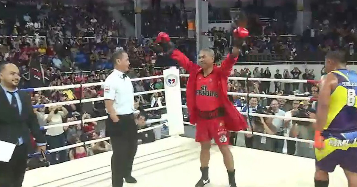 Torre declared winner as Duterte skips 'Boxing for a Cause' event