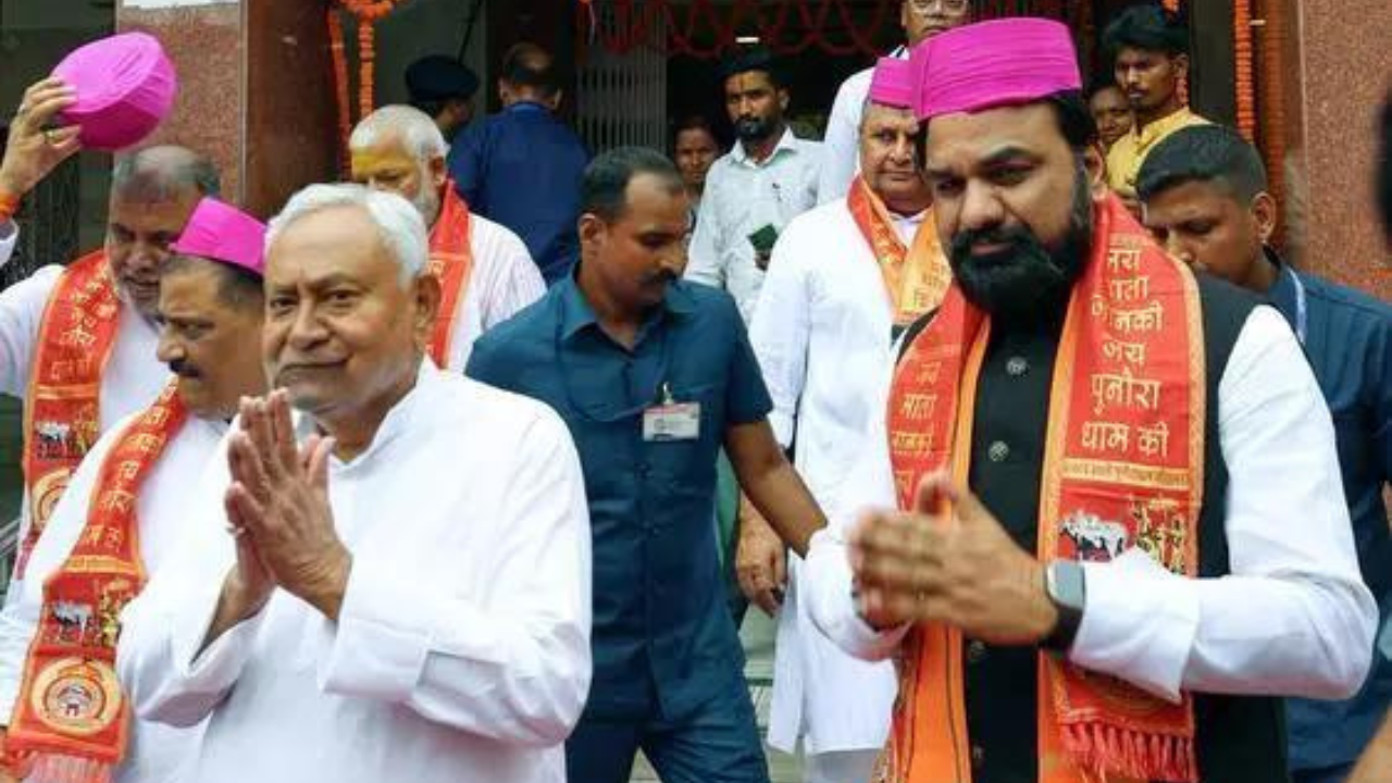 Sitamarhi makeover on Ayodhya model: CM Nitish Kumar inspects Sita ...