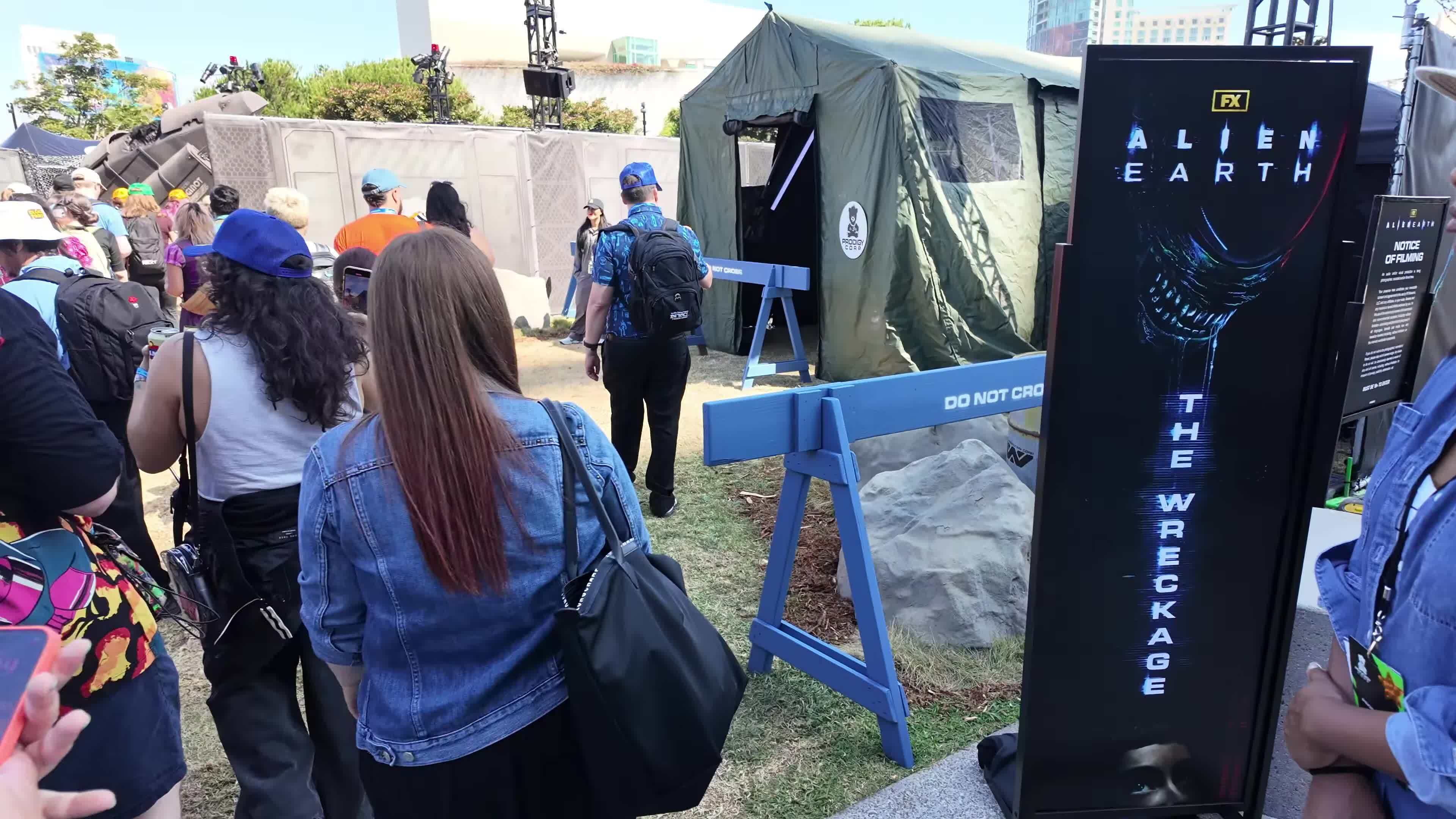 Alien: Earth "The Wreckage" Activation at San Diego Comic-Con 2025