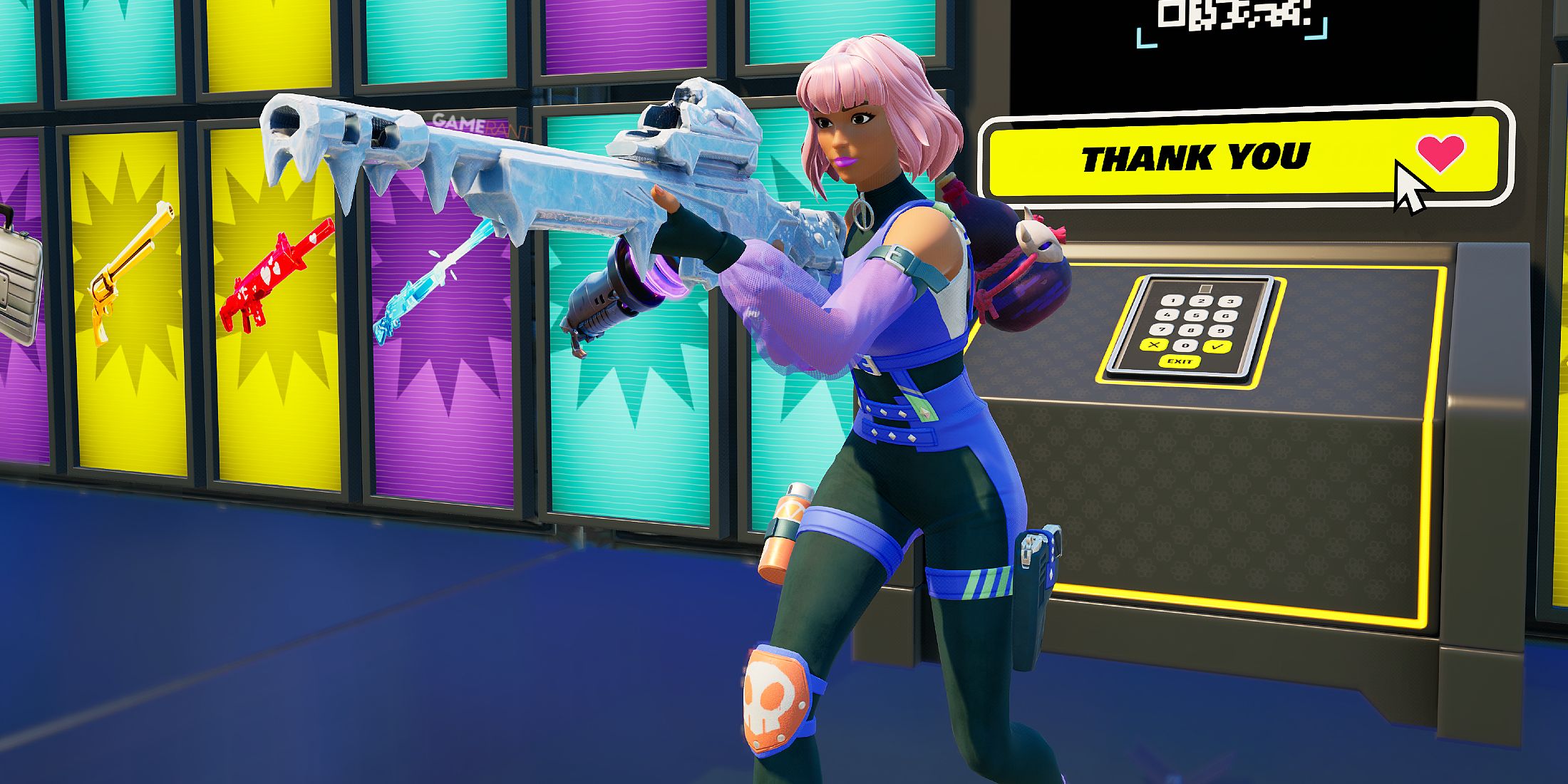 How to Get the Freeze Sniper Rifle in 1v1 With Every Gun