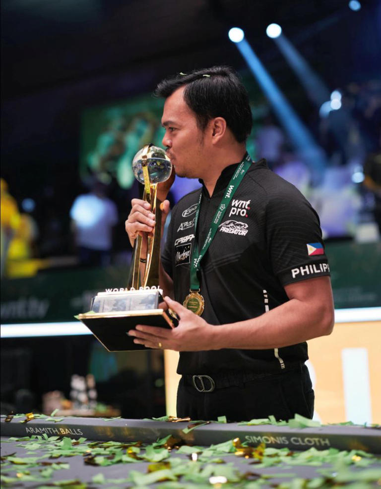 Carlo Biado Makes History with 2nd World Pool Title