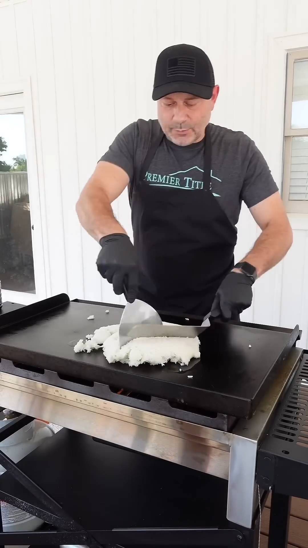 How to make hibachi at home on Blackstone grill