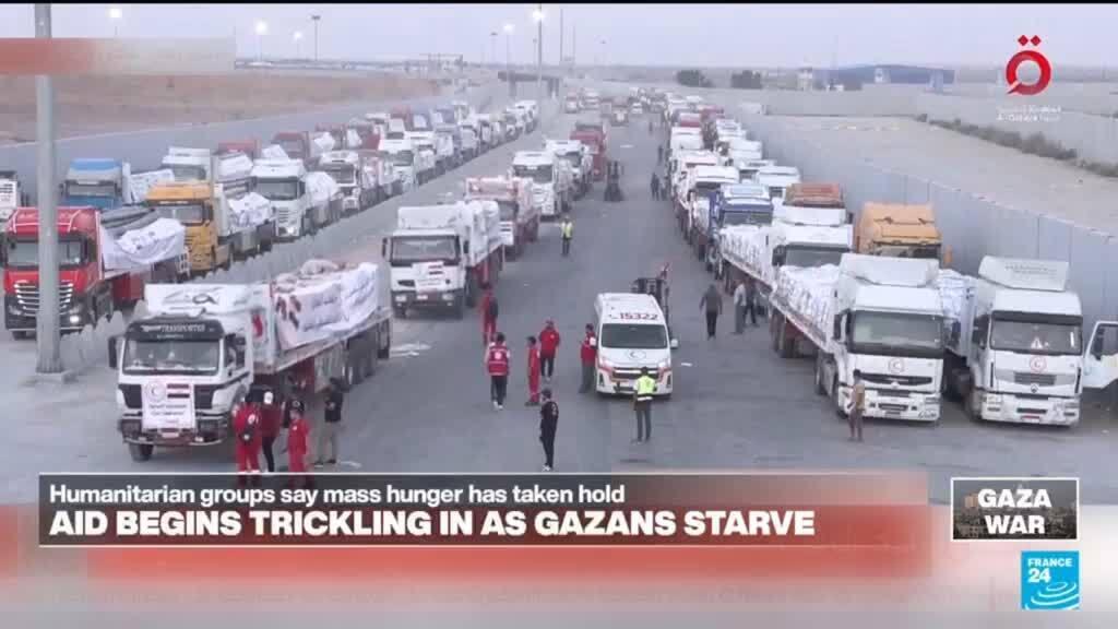 Israel says opening routes into Gaza to increase food aid