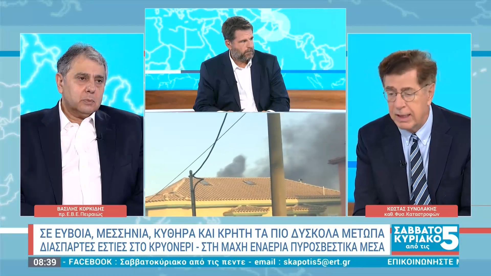 Κ. Συνολάκης στο ΕΡΤΝews: «Το δάσος δεν προλαβαίνει να επανέλθει»
