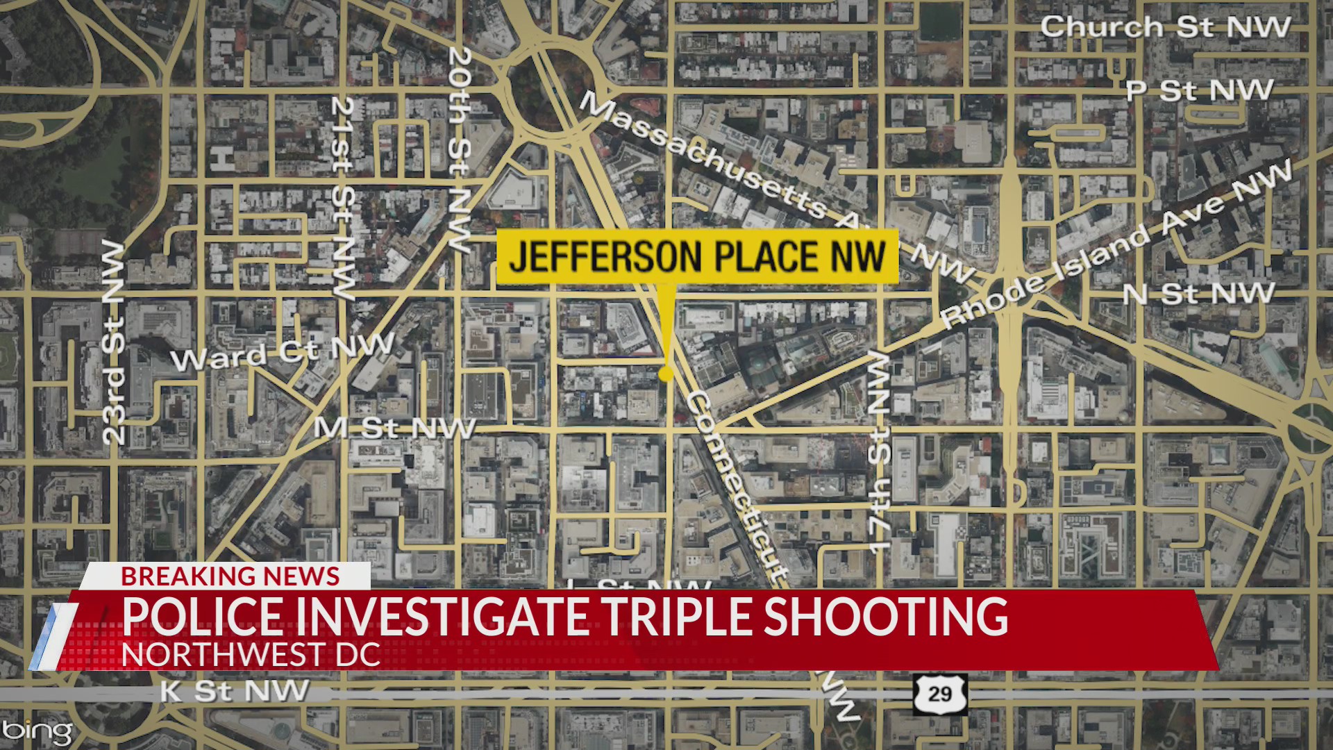 3 hospitalized after shooting in Dupont Circle