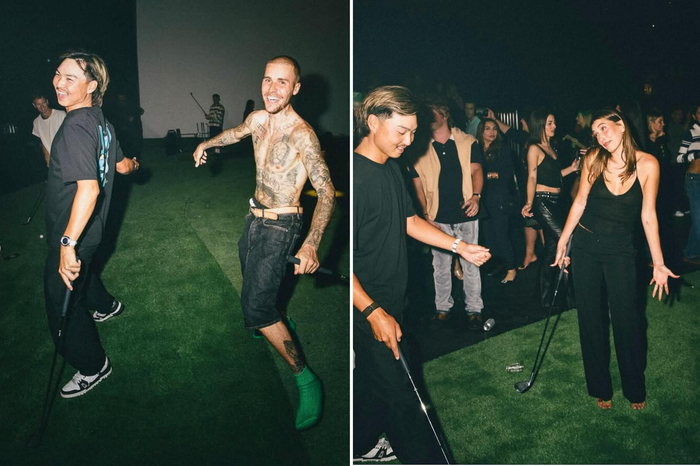 Min Woo Lee Cooking With Justin Bieber, Kendall Jenner During Tour Break
