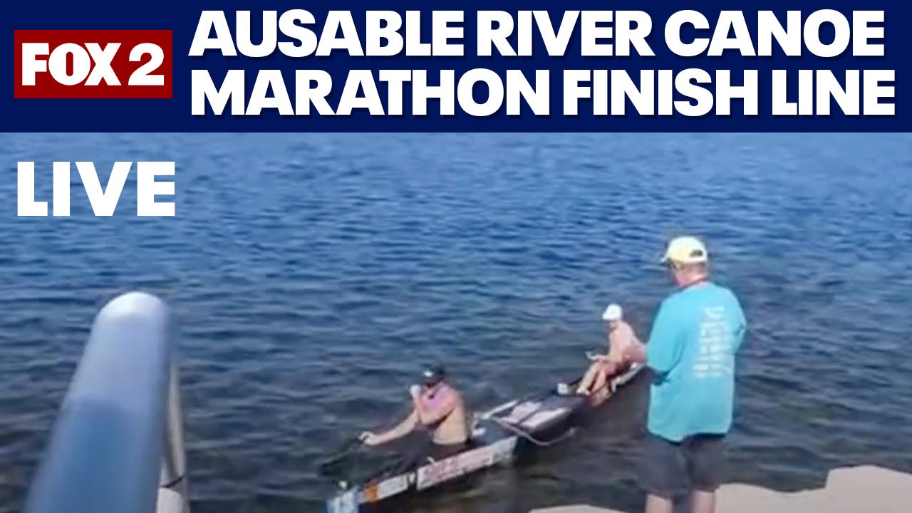 AuSable River Canoe Marathon: Watch the finish line of the grueling 120 ...