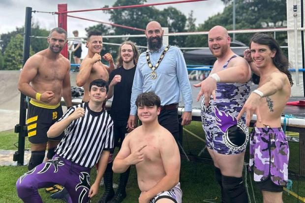 Wrestling, archery and axe-throwing at Holywell’s Party in the Park