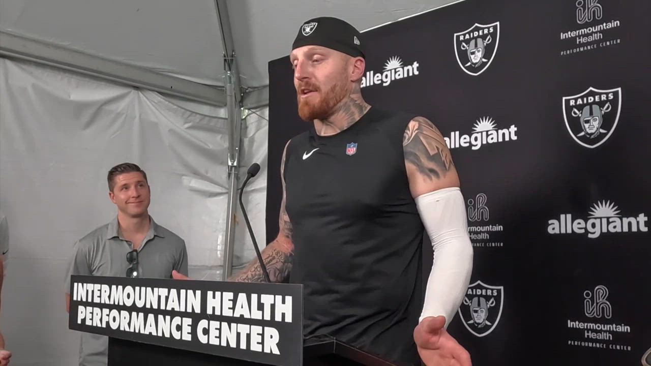 Raiders' Crosby: 2025 Sack Summit Was 'Best One Yet'