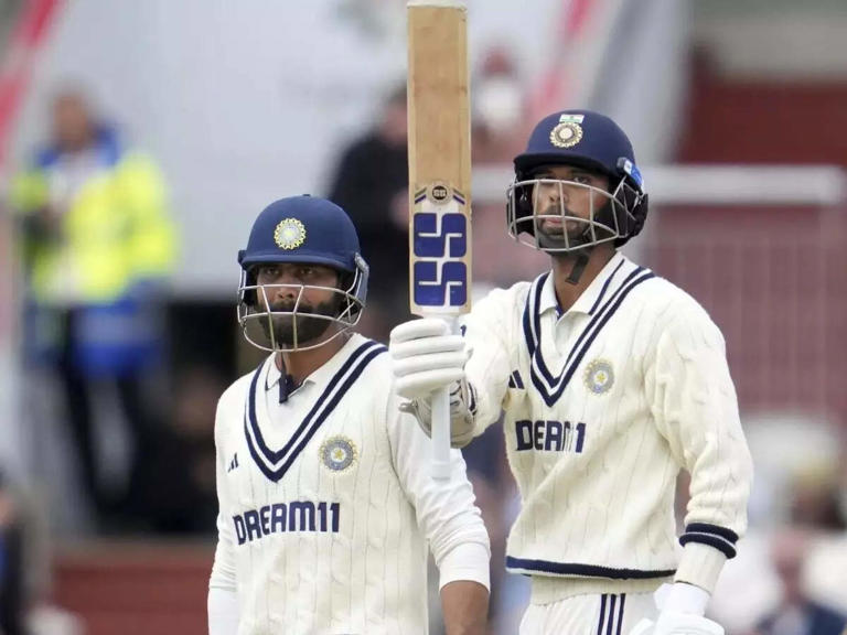 Ravindra Jadeja, Washington Sundar smash centuries as India bat for 143 ...