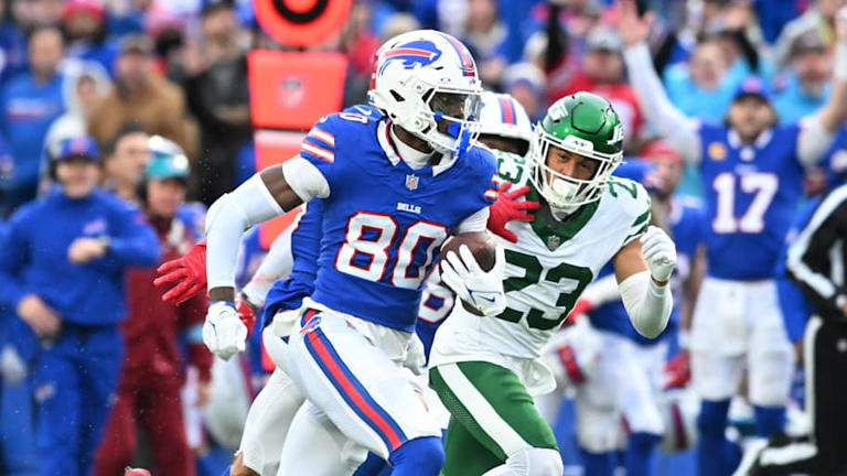Bills injury concern: Wide receiver carted off field during training camp