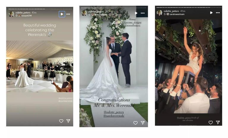 Johnny Gaudreau’s daughter Noa Shines in white as a flower girl at Zach ...