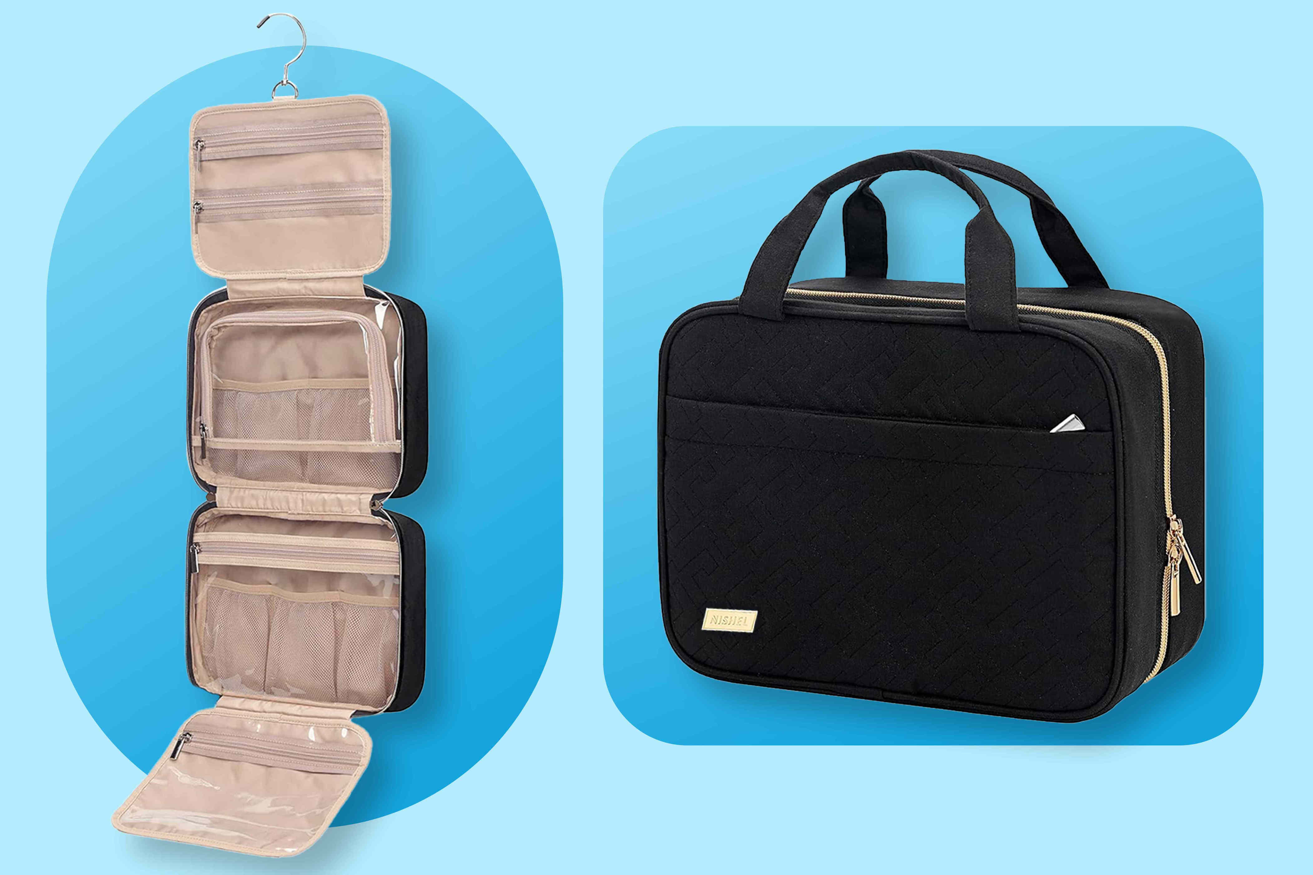 This Compact $18 Toiletry Bag Fit Everything My Husband and I Needed ...