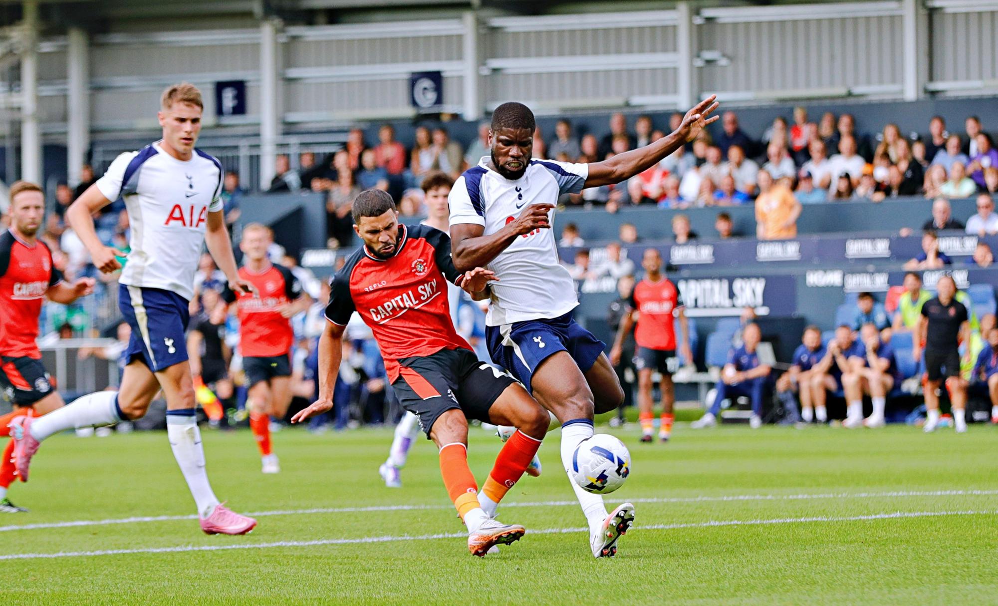Bloomfield happy with the 'maturity' Luton showed during Spurs stalemate