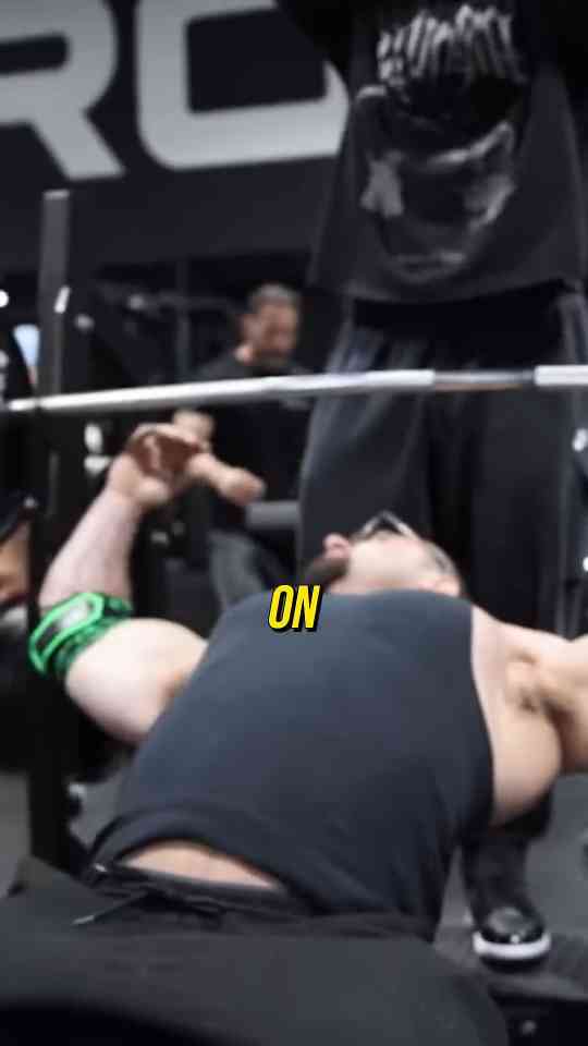 He Incline Benched 585!