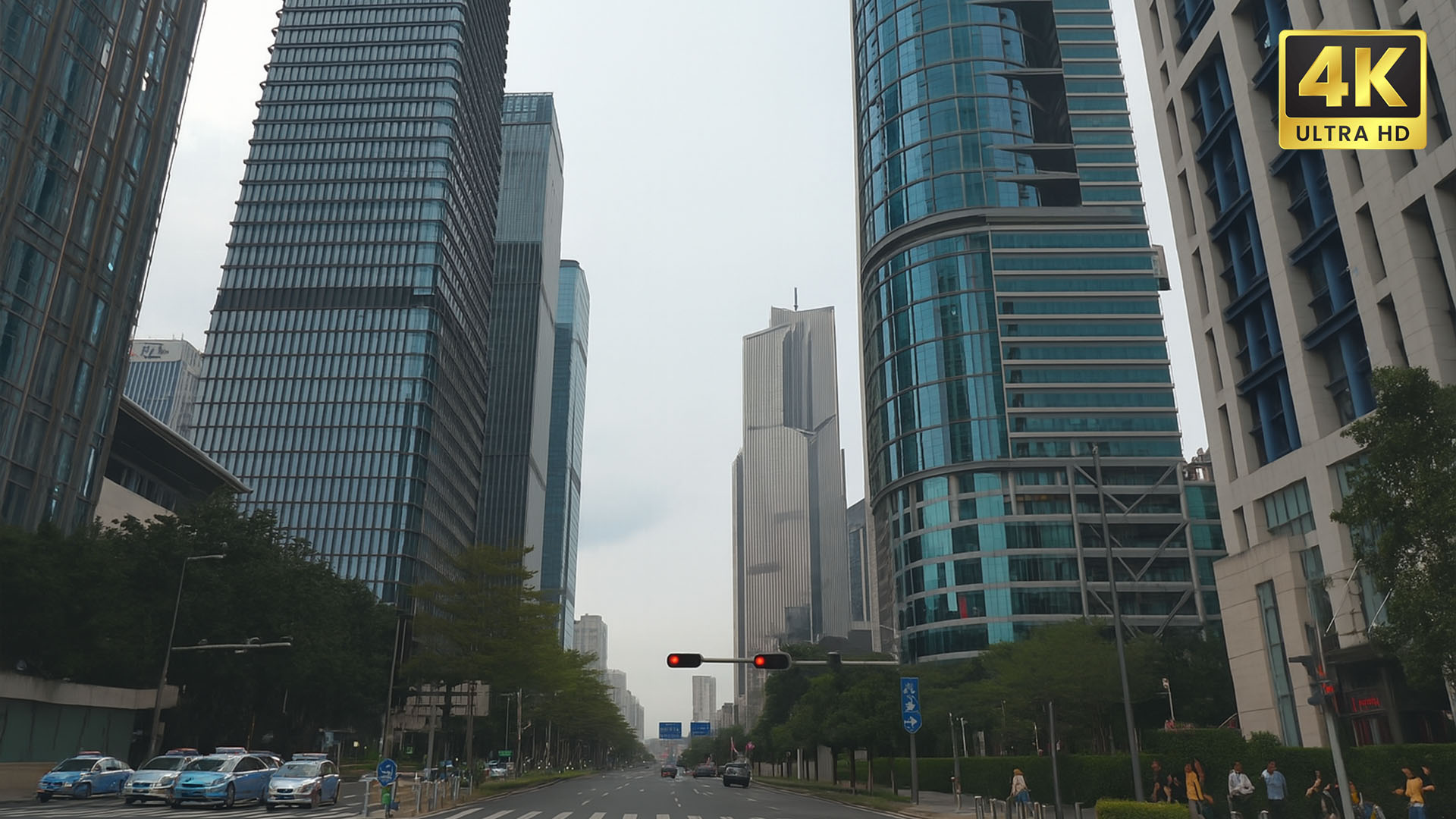Exploring Central Shenzhen on Foot in Southern China (4K)