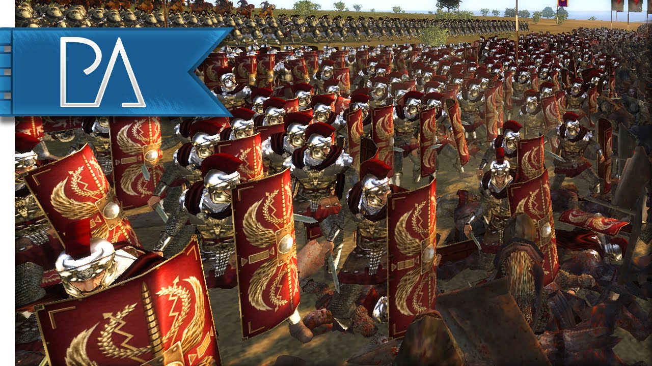 Roman Empire vs Isengard - Thera Total War mod gameplay