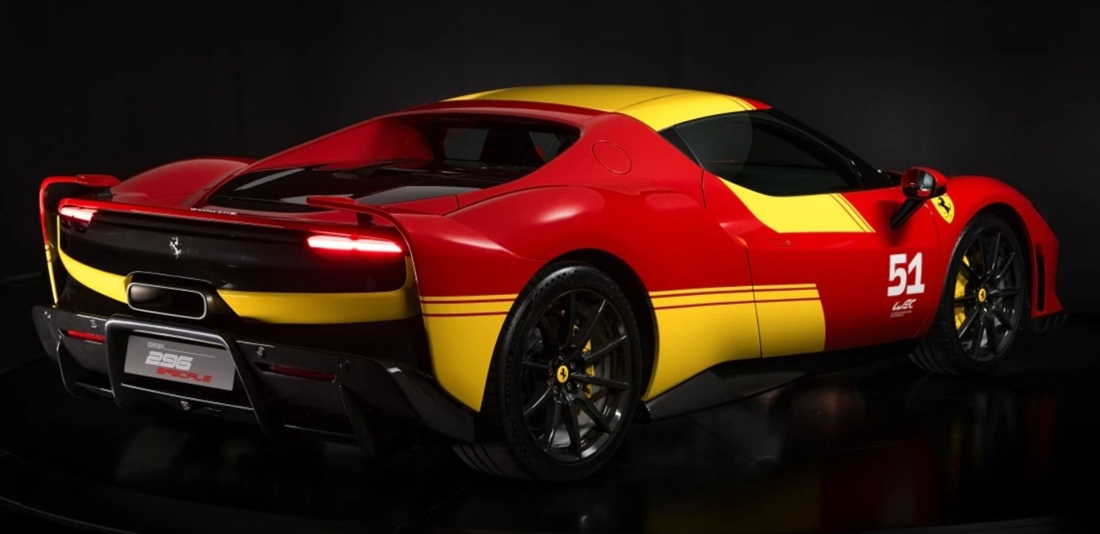 De nieuwe Ferrari 296 Speciale Piloti t.w.v. € 600.000,- vereist een ...